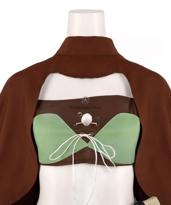 White Feather Cosplay Costume from "High-Rise Invasion"