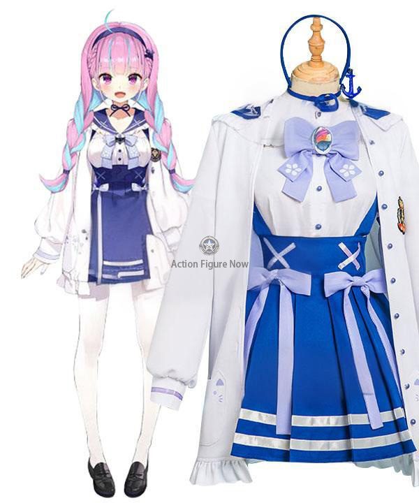 Aqua Vtuber Cosplay Costume from Hololive - High Quality