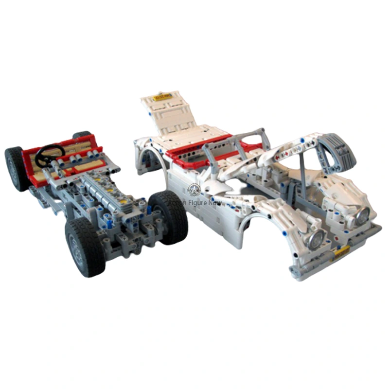 1270 Piece Classic British Roadster Ultimate Building Blocks Car