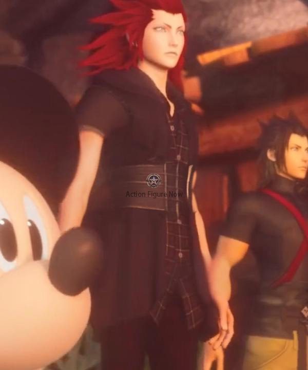 Kingdom Hearts III Lea/Axel Cosplay Costume from Organization XIII
