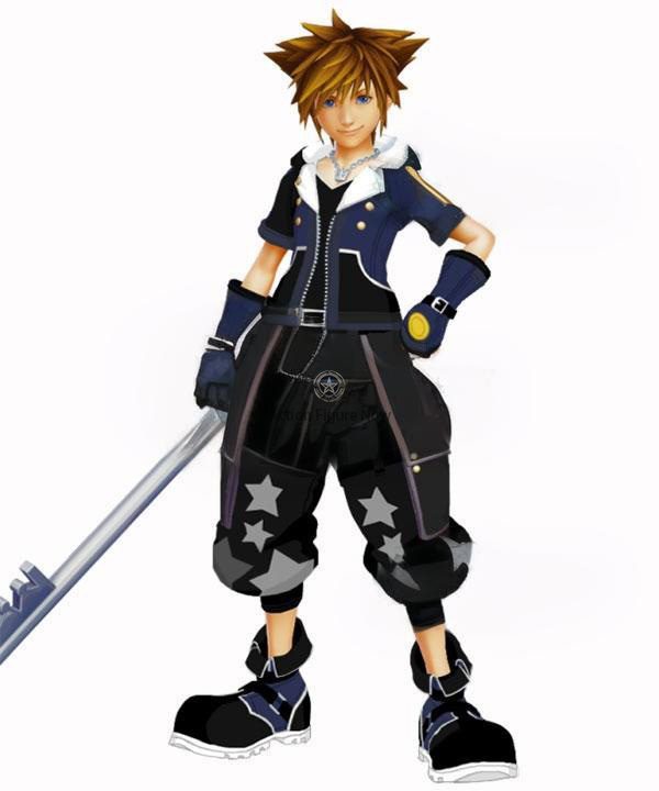 Kingdom Hearts III Sora Star Outfit Cosplay Costume
