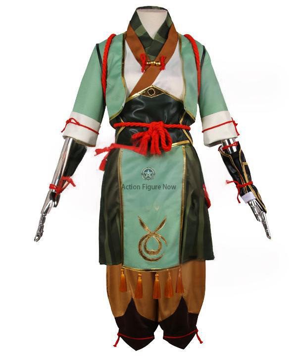 Monster Hunter Rise: Yomogi the Chef Halloween Cosplay Costume