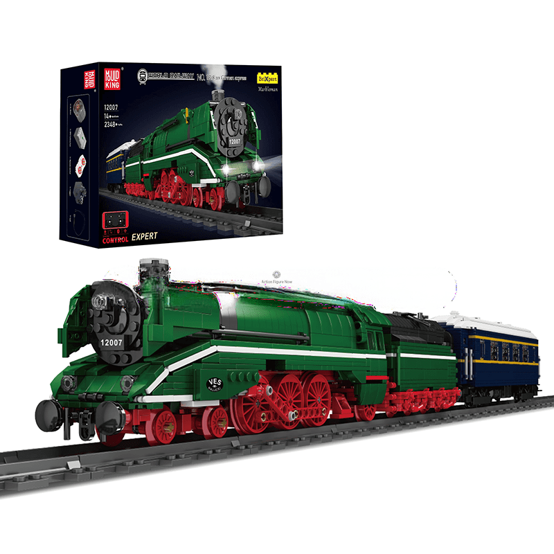 ActionFigureNow 12007 BR18 201-German Express Train RC Building Set ...
