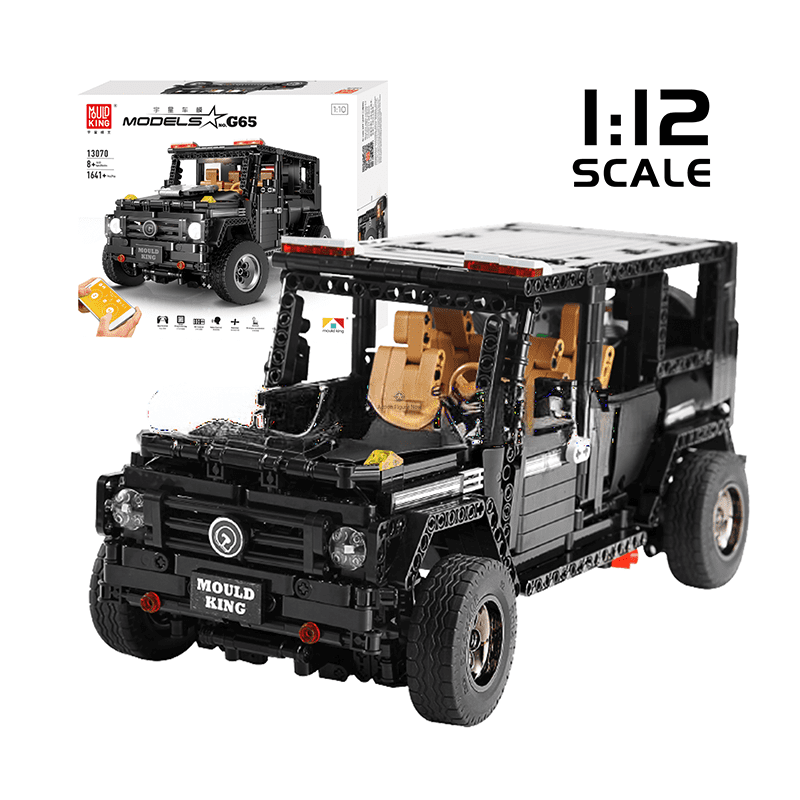 ActionFigureNow 13070 Mercedes G65 AMG Vehicle Model RC Building Set ...