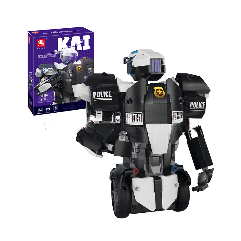 ActionFigureNow 13114 Programmable & Remote Control KAI Robot Building Kit
