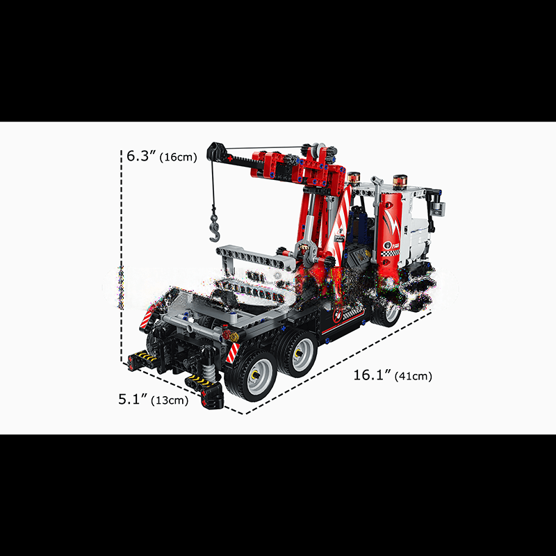 Remote-Controlled Tow Truck Construction Set - ActionFigureNow 15027 ...