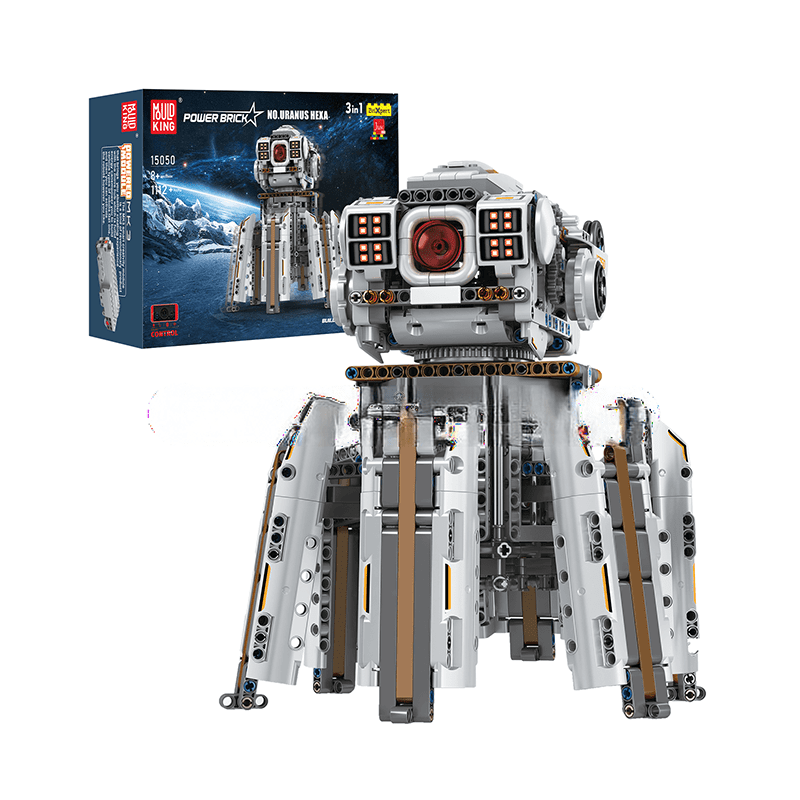 ActionFigureNow 15050 - 3-in-1 Uranus Heka Transforming Robot Building ...
