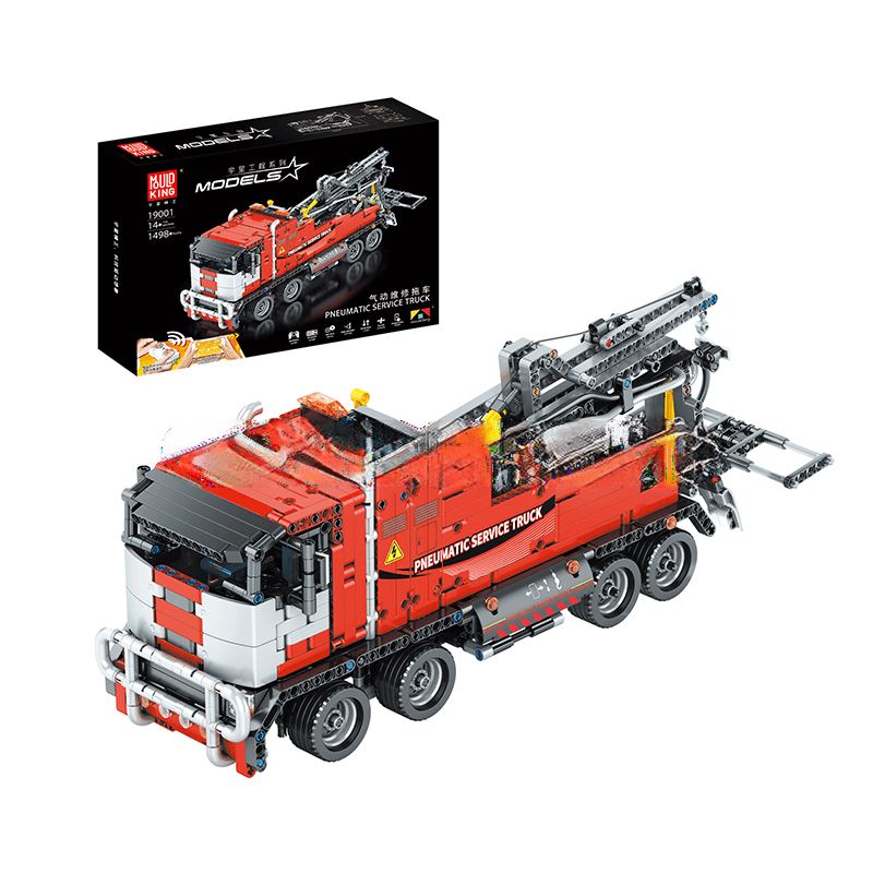 Remote Control Tow Truck Construction Kit - ActionFigureNow 19001 ...