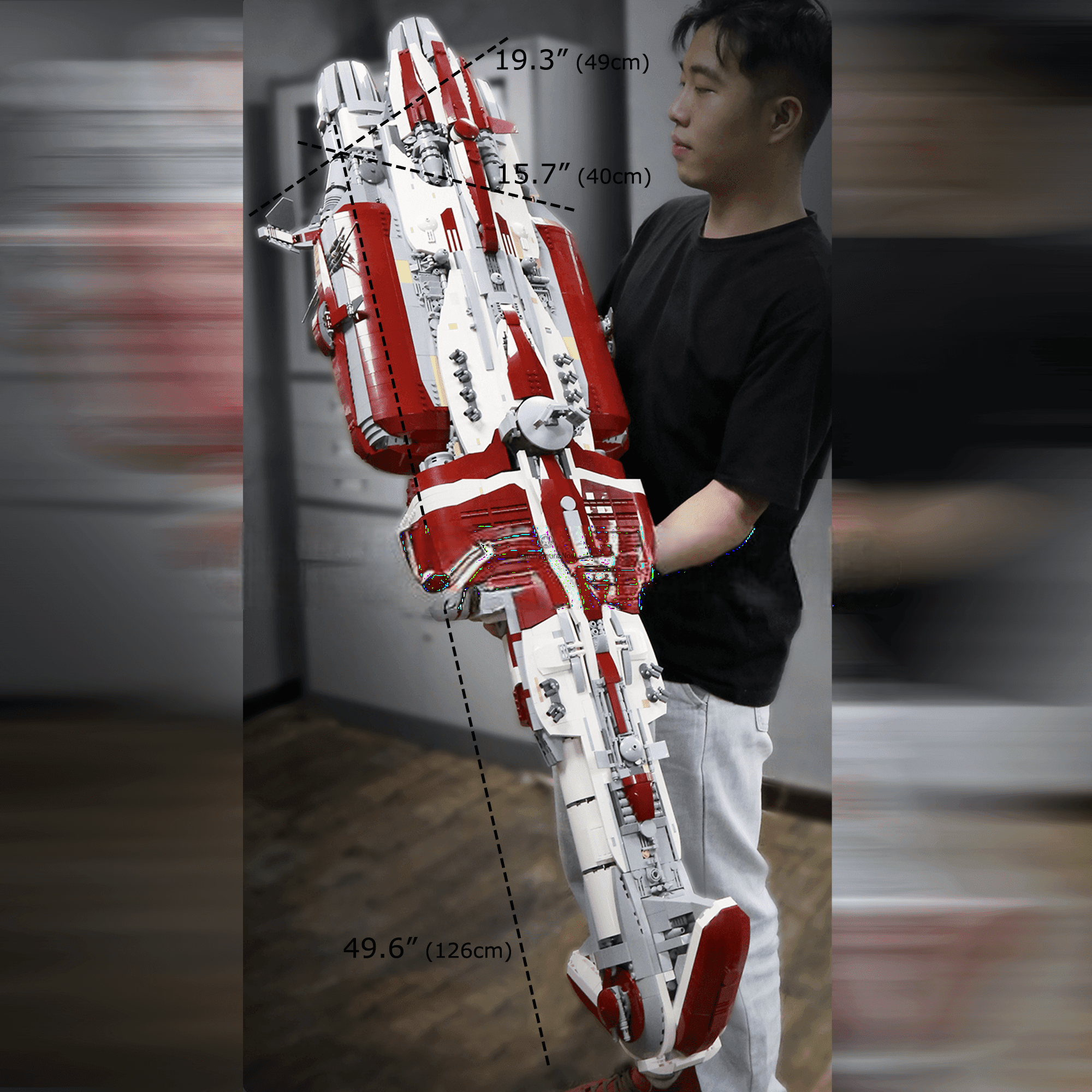 ActionFigureNow 21002 Space Wars Series | Old Republic Escort Cruiser ...