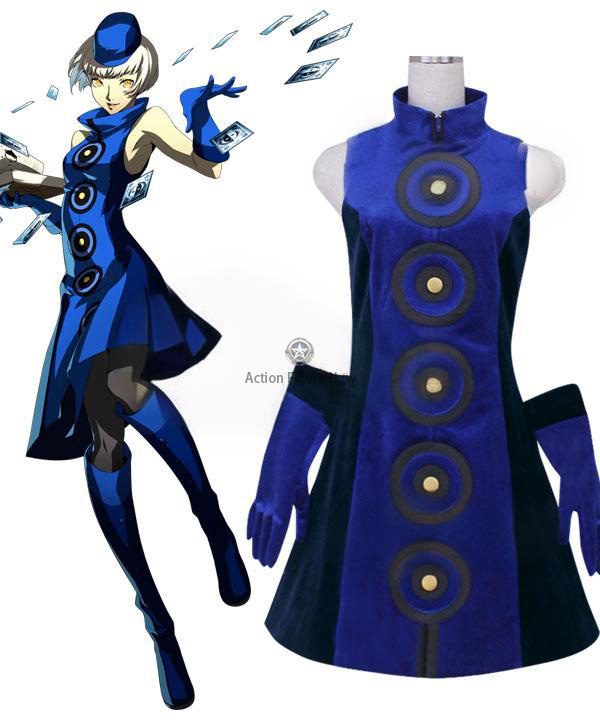 Persona 3 Elizabeth Blue Uniform Cosplay Costume