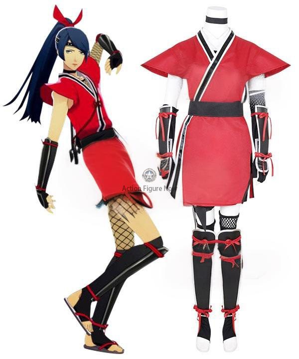 Persona 5: Dancing Star Night Yusuke Kitagawa's Kunoichi Cosplay Outfit