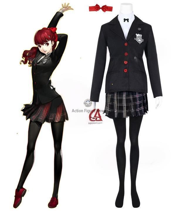 Persona 5 Royal Kasumi Yoshizawa High School Uniform Cosplay Costume