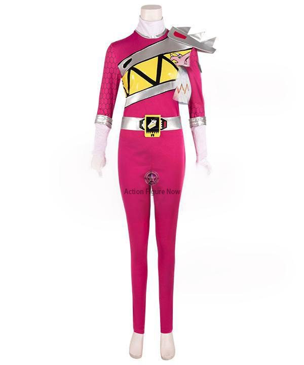 Dino Charge Pink Ranger Cosplay Outfit - Power Rangers Costume