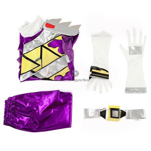 Graphite Ranger Cosplay Costume from Power Rangers Dino Charge Series