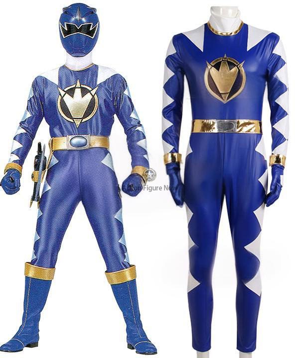 Dino Thunder Blue Power Ranger Cosplay Outfit