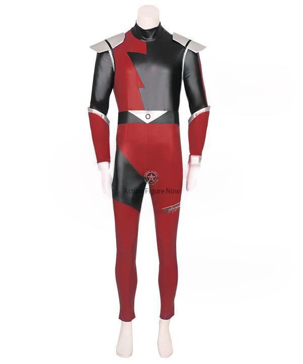 Red Ranger HyperForce Uniform - Power Rangers Cosplay Costume