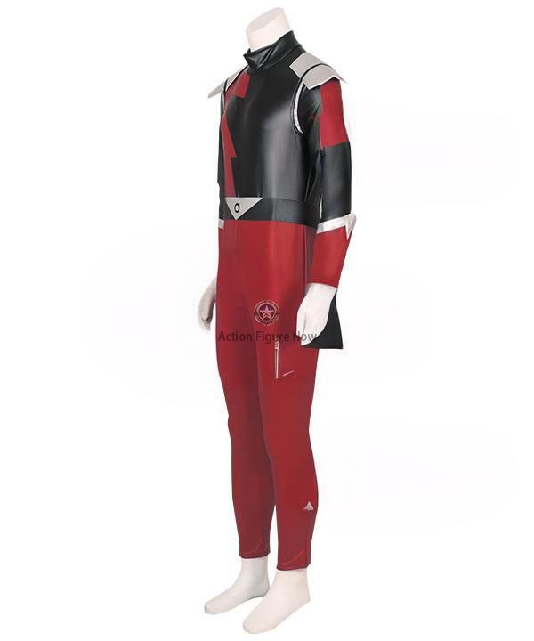 Red Ranger HyperForce Uniform - Power Rangers Cosplay Costume