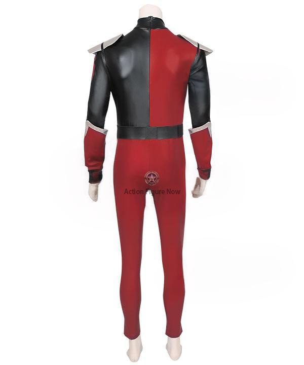Red Ranger HyperForce Uniform - Power Rangers Cosplay Costume