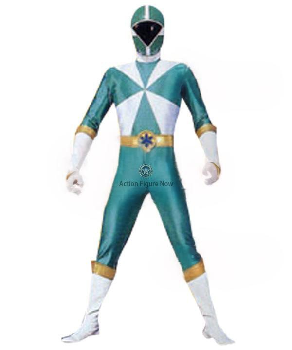 Green Lightspeed Ranger Costume - Power Rangers Lightspeed Rescue Cosplay