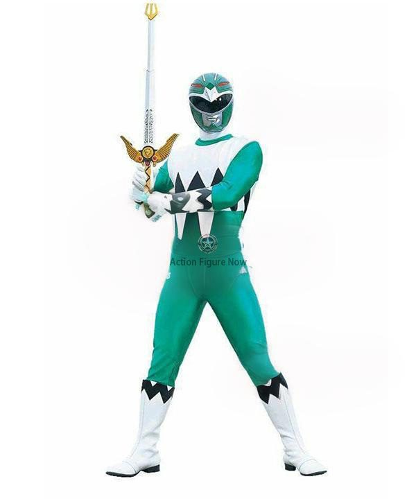 Green Galaxy Ranger Costume - Power Rangers Lost Galaxy Cosplay