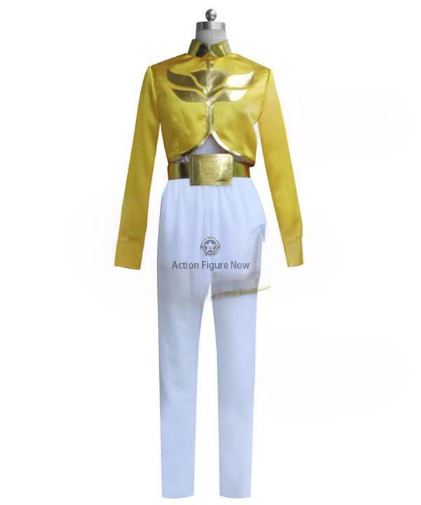 Megaforce Yellow Power Rangers Costume - Cosplay Outfit
