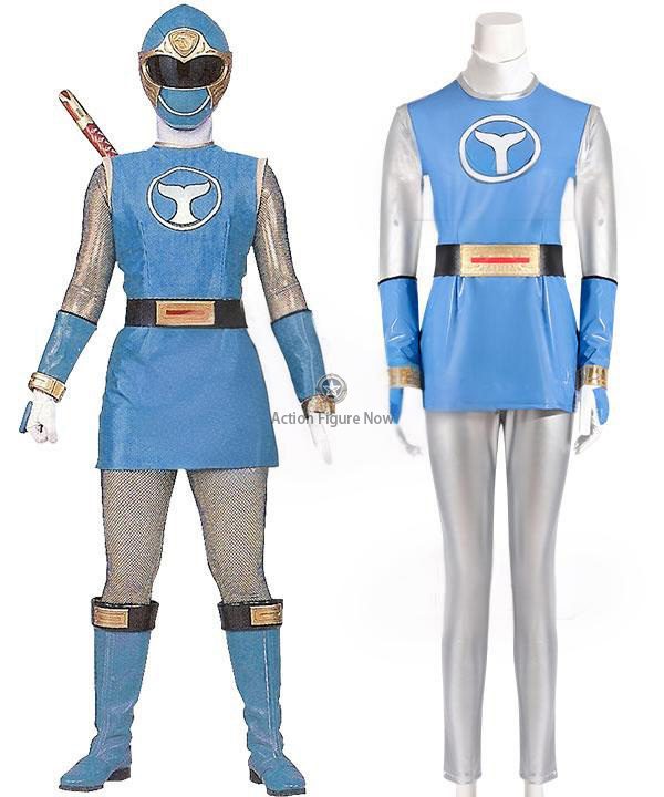 Blue Wind Ranger Ninja Storm Costume - Power Rangers Cosplay