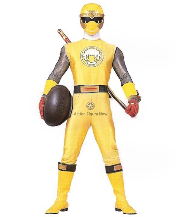 Yellow Wind Ranger Cosplay Costume from Power Rangers Ninja Storm ...