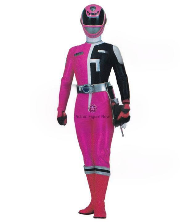 SPD Pink Ranger Costume - Power Rangers S.P.D. Cosplay Outfit