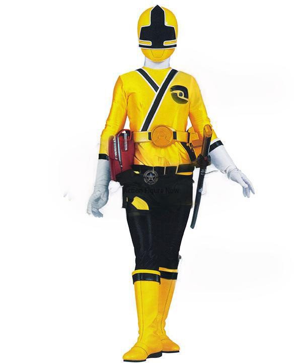 Yellow Samurai Ranger Costume - Power Rangers Samurai Cosplay