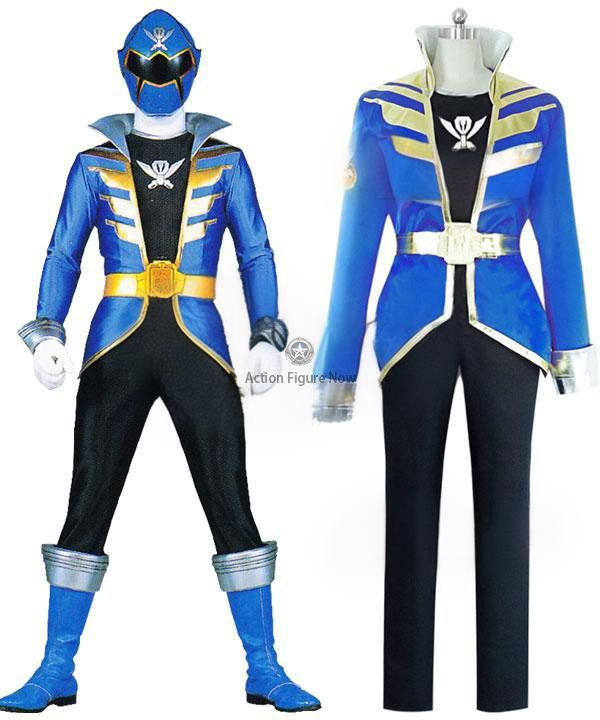 Blue Ranger Super Megaforce Costume - Power Rangers Cosplay Outfit