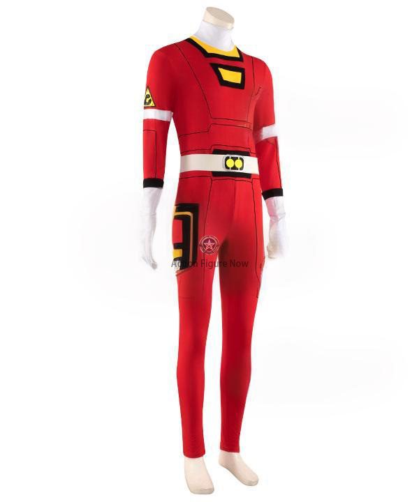 Red Turbo Ranger Cosplay Costume - Power Rangers Turbo Tommy Oliver Outfit