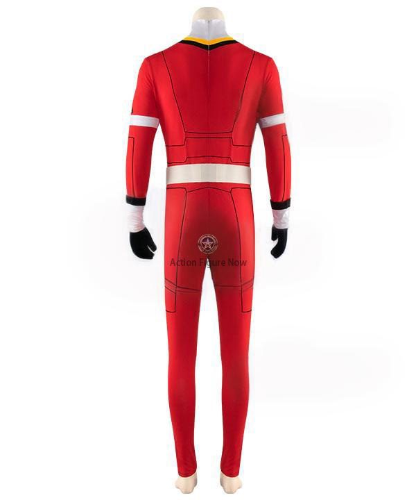 Red Turbo Ranger Cosplay Costume - Power Rangers Turbo Tommy Oliver Outfit