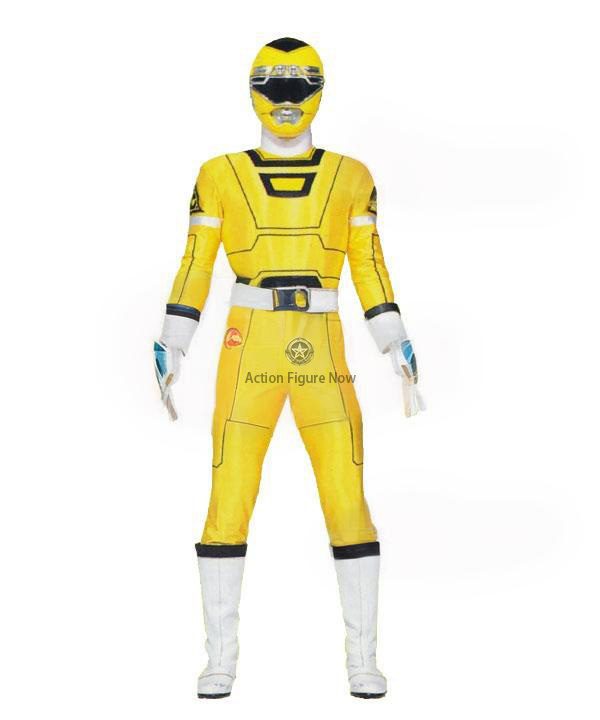 Yellow Turbo Ranger Costume - Power Rangers Turbo Cosplay