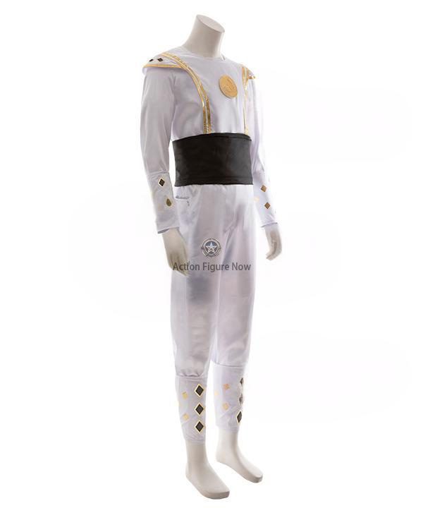 White Ninja Ranger Cosplay Costume - Tommy Oliver Power Rangers Ninjetti