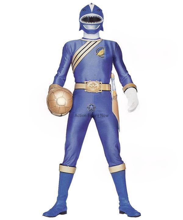 Blue Power Rangers Wild Force Ranger Costume for Cosplay