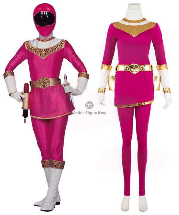 Power Rangers Zeo Pink Ranger Cosplay Outfit - High-Quality Costume EMPR050