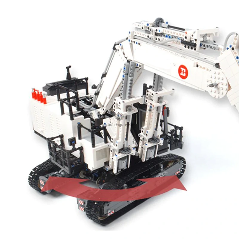 Heavy-Duty Remote-Controlled Digger, 4342pcs