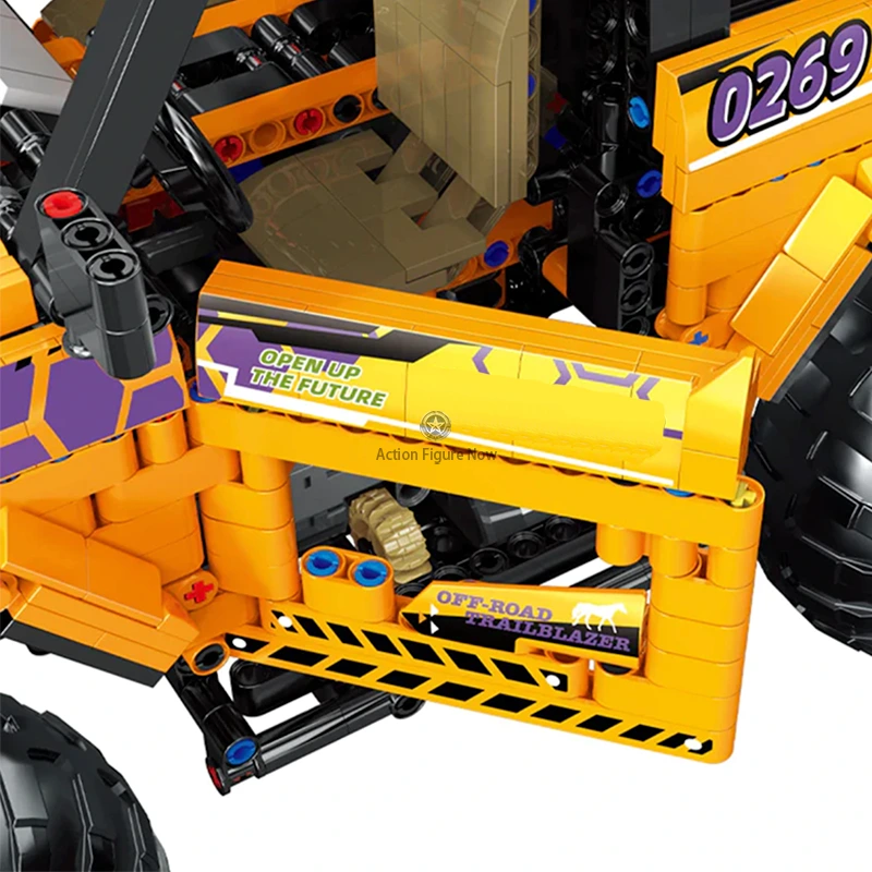 2506PCS Remote-Controlled Trailblazer Off-Road Vehicle