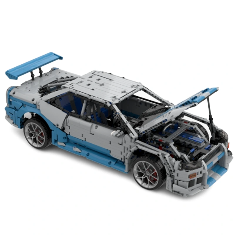 7187Pcs The Ultimate JDM Car Model Building Blocks