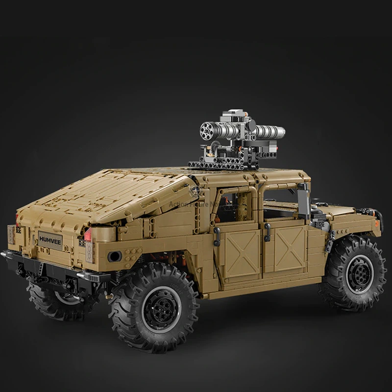1/14 Scale Remote Controlled Humvee, 3934 Pieces