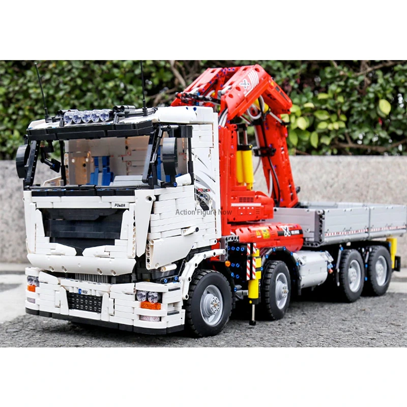 8238 Pieces Remote-Control Crane Truck