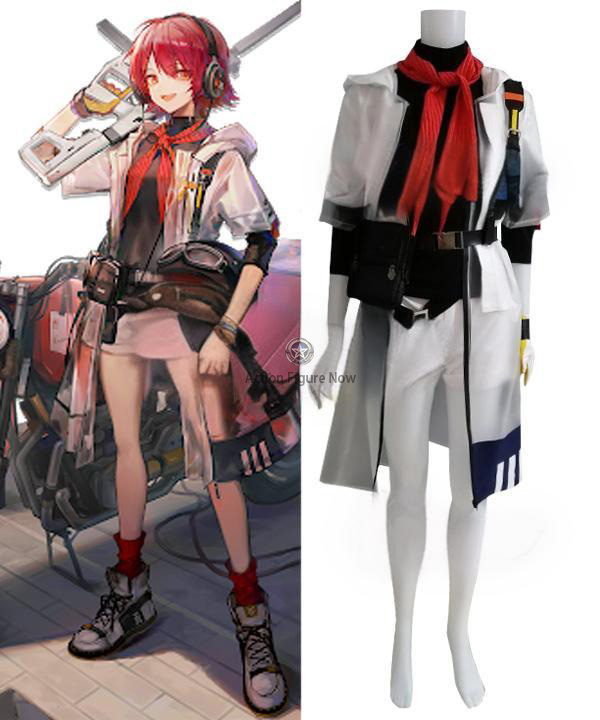 Arknights: Exusiai KFC Themed Cosplay Costume