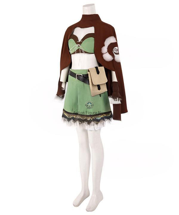 White Feather Cosplay Costume from "High-Rise Invasion"