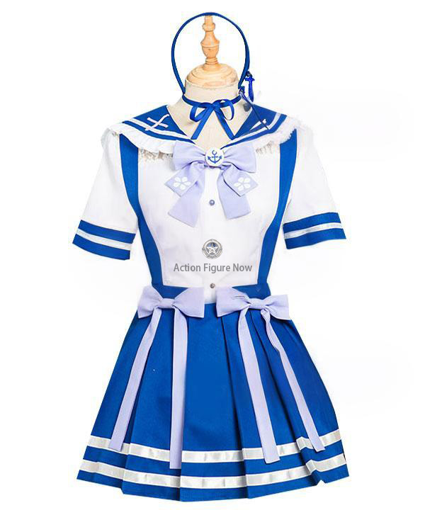 Aqua Vtuber Cosplay Costume from Hololive - High Quality