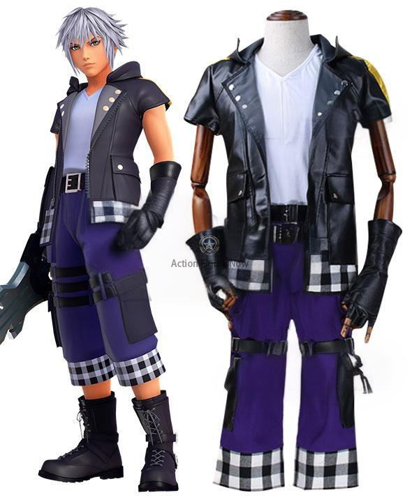 Kingdom Hearts III Riku New Edition Replicas Cosplay Costume