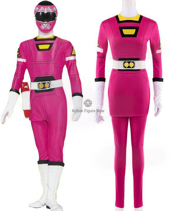 Power Rangers Turbo Pink Ranger Cosplay Outfit - EMPR055
