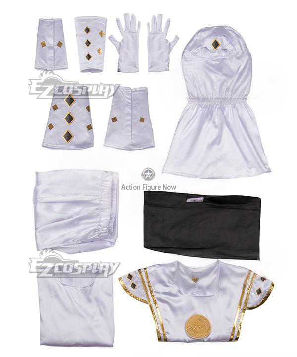 White Ninja Ranger Cosplay Costume - Tommy Oliver Power Rangers Ninjetti