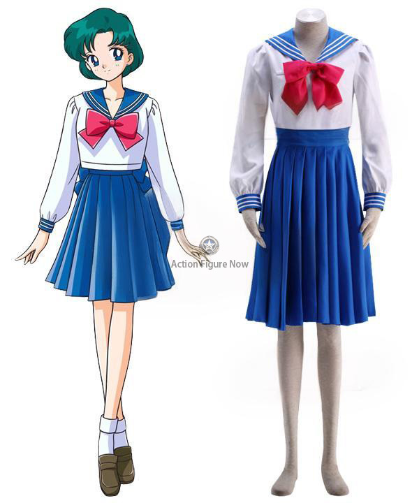 Sailor Mercury Cosplay Costume from Sailor Moon