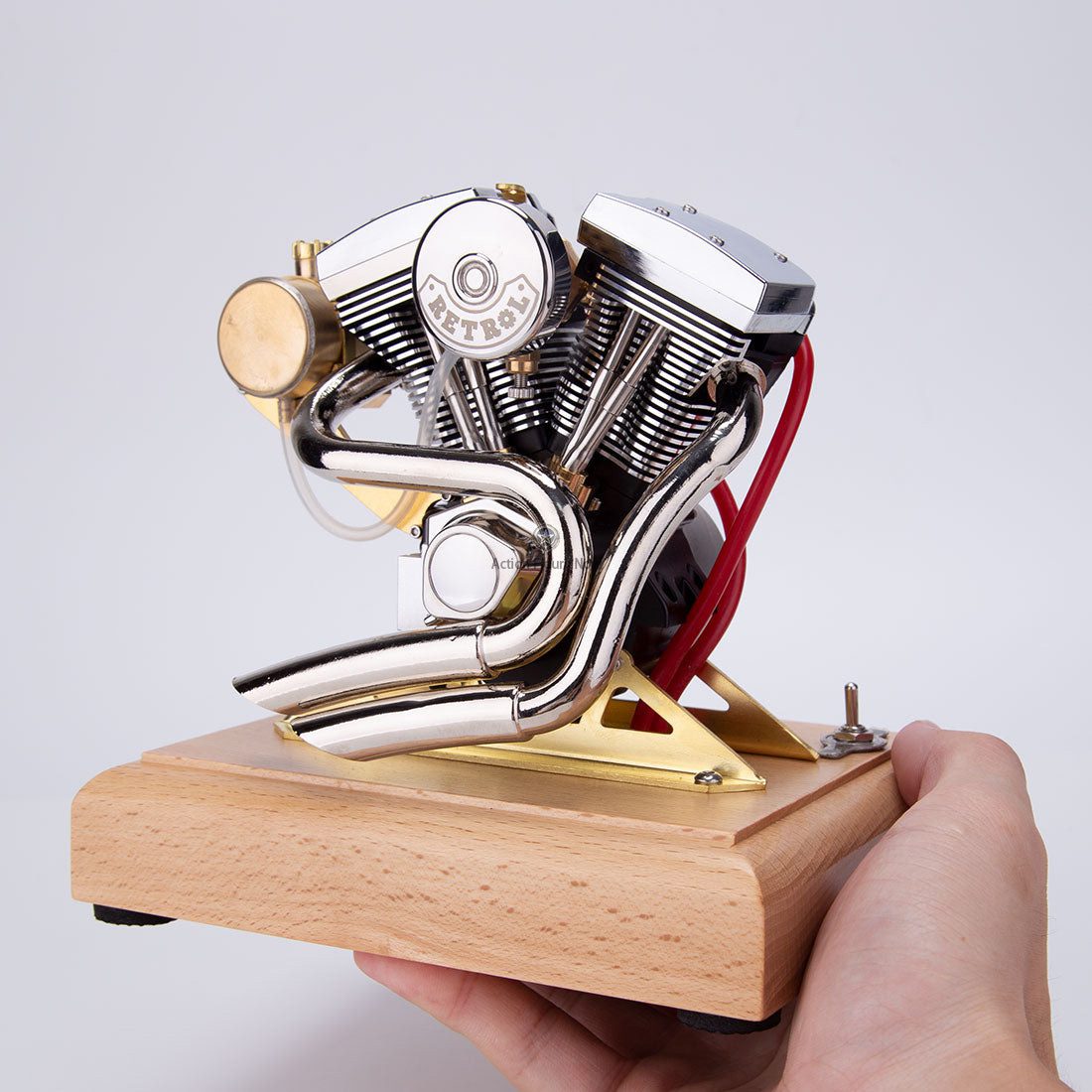 4.2cc Retrol R33 Evolution V2 Mini V-twin OHV Motorcycle Gas Engine