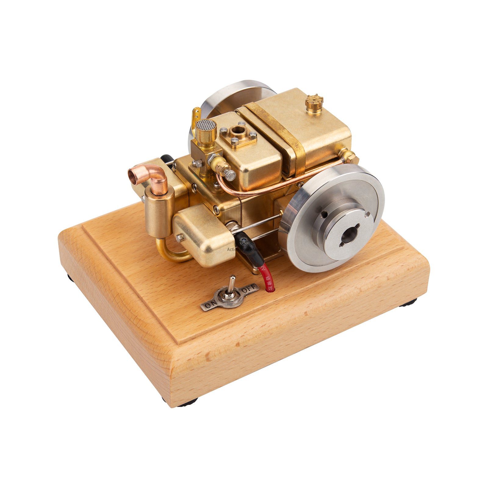 M12C 3.2cc Mini Horizontal RC Four-Stroke Water-Cooled Twin-Cylinder ...